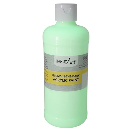 Handy Art Glow-in-the-Dark Acrylic Paint, 16 oz., Clear Glow 151-005 | Zoro